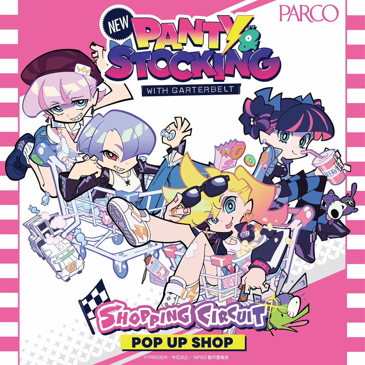 「New PANTY&STOCKING with GARTERBELT」‐SHOPPING CIRCUIT‐ POP UP SHOP 名古屋 ...