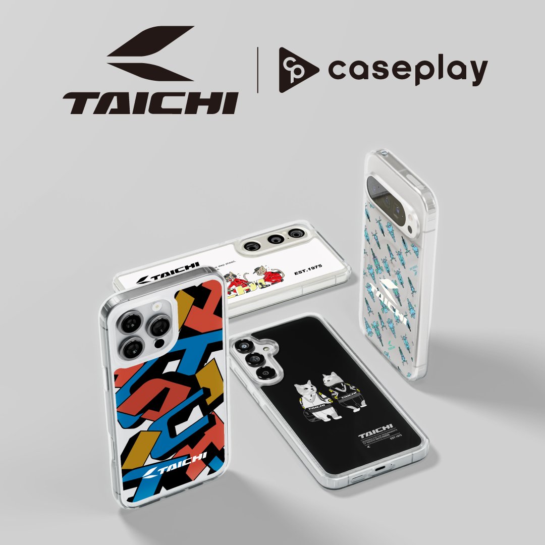 対応機種数/コラボ数/デザイン数でNo1を誇るcaseplayからモーターサイクルウエアブランド「TAICHI」のスマートフォンケース第2弾が16デザイン×130機種以上のラインナップが登場 ...