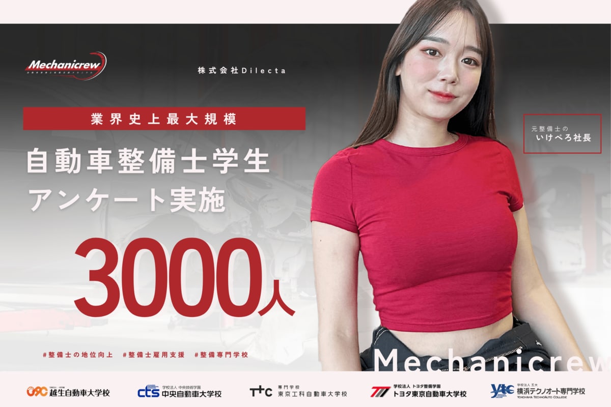 整備士の未来を問う──全国の整備士学生を対象に意識調査を実施 | めざましmedia | “好き”でつながる