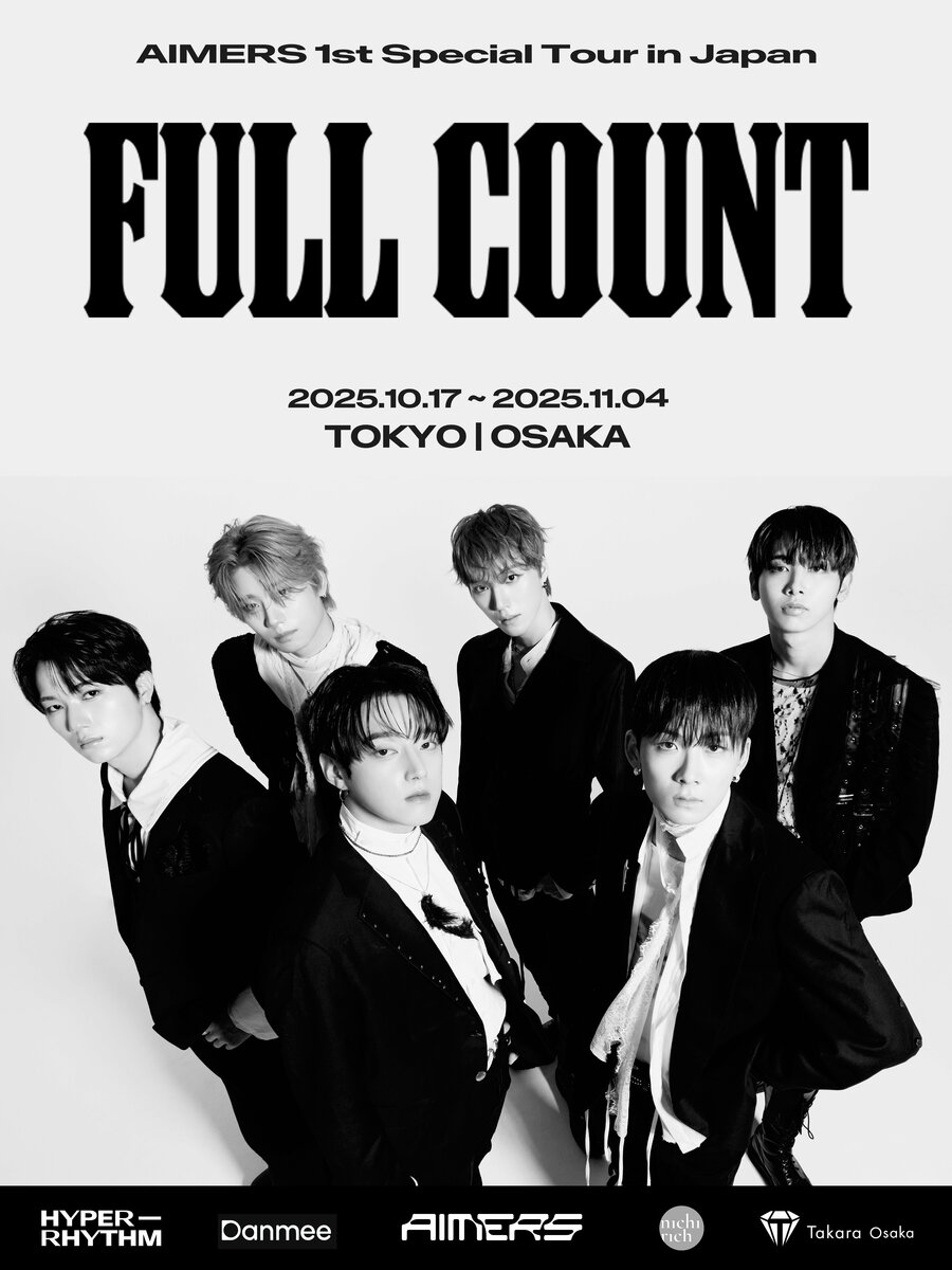AIMERS、初の日本ツアー「AIMERS 1st Special Tour in Japan -FULL COUNT-」開催決定 | めざましmedia | “好き”でつながる